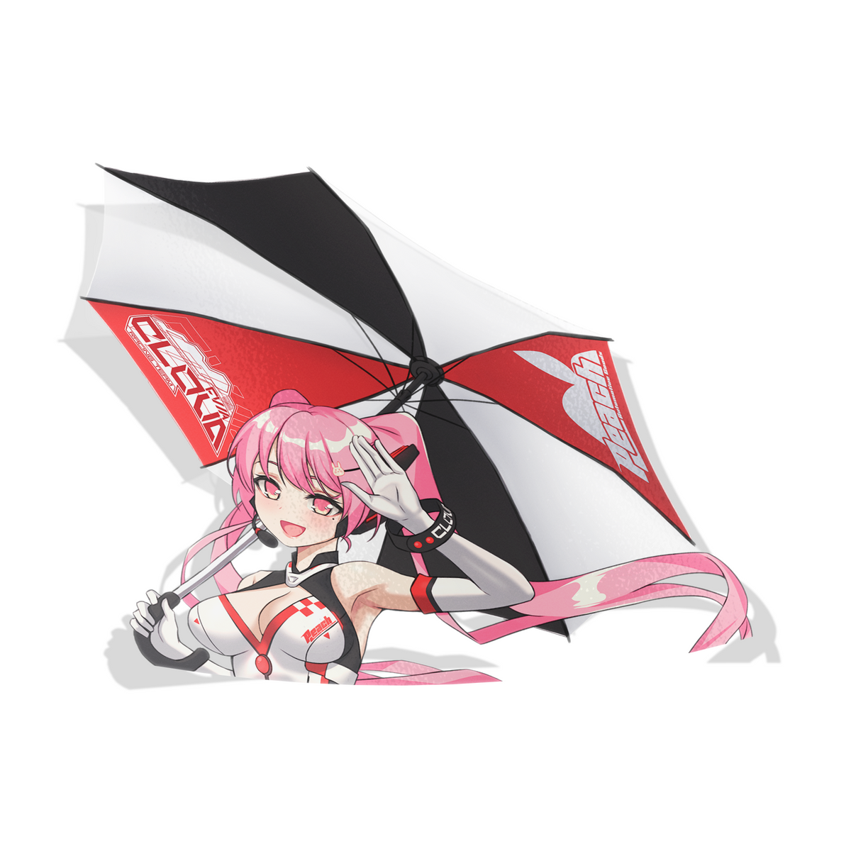 "Mascot" Momo Race Queen Sticker – fuwafuwa.us