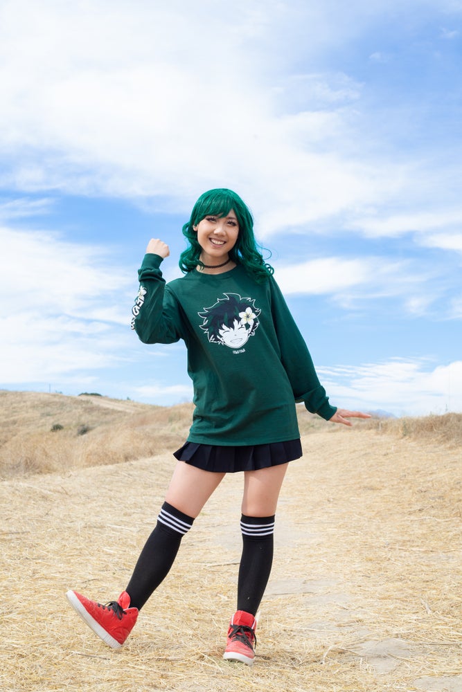 "Flowers" Deku Long Sleeve – fuwafuwa.us