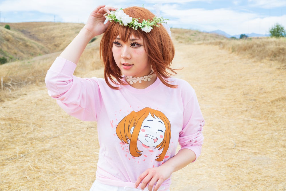 "Flowers" Ochako Long Sleeve – fuwafuwa.us