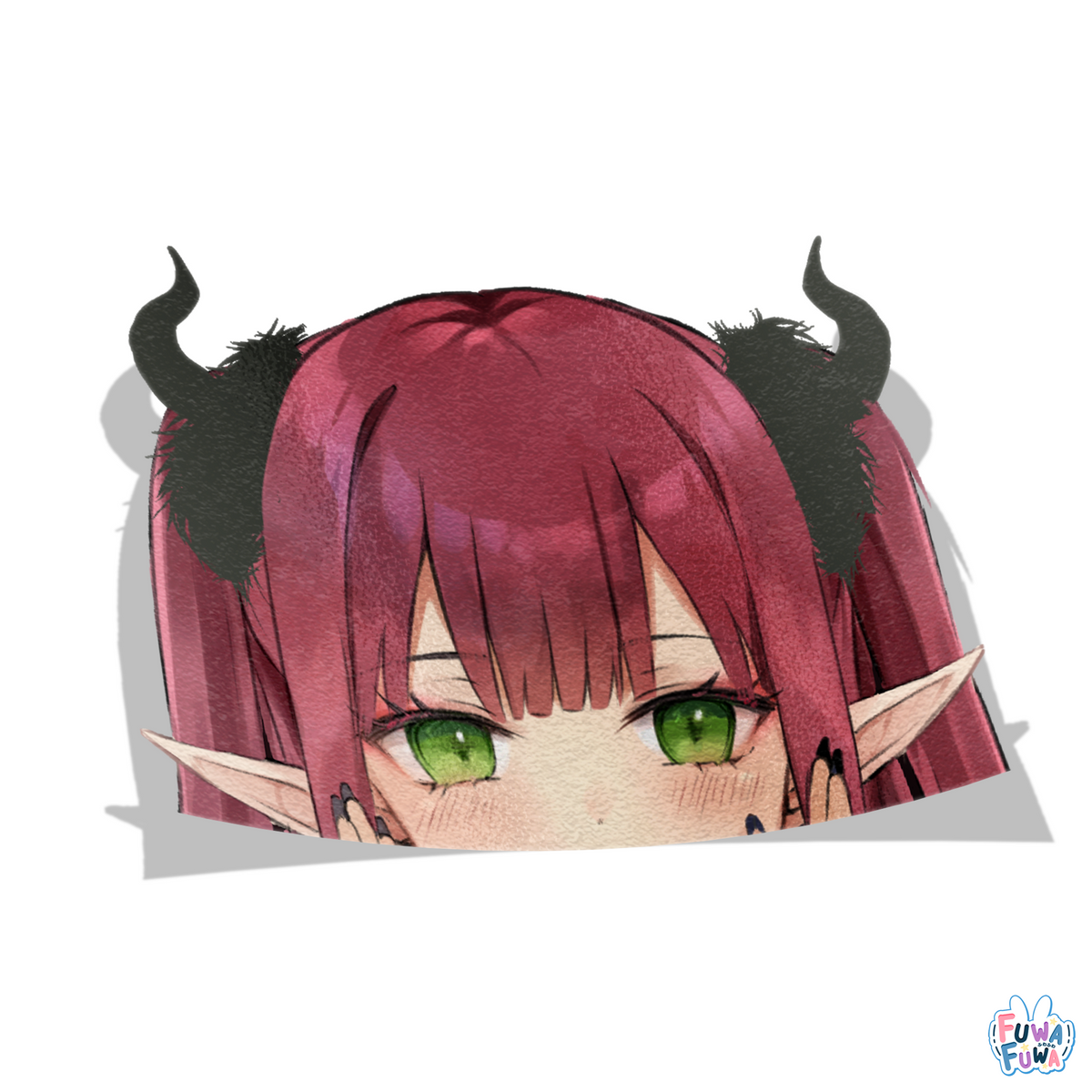 "DRESS UP DARLING" Rizu Peeker Sticker – fuwafuwa.us